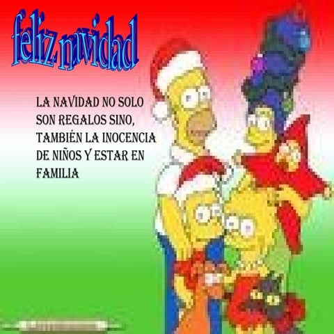 la navidad "simpson" | PPT