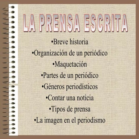 La Prensa Escrita | PPT