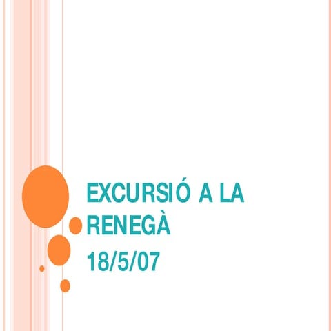 LA RENEGÀ | PPT