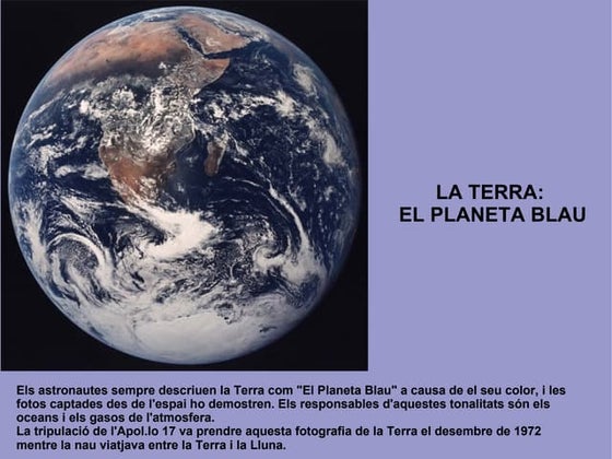 El Planeta Terra | PPT