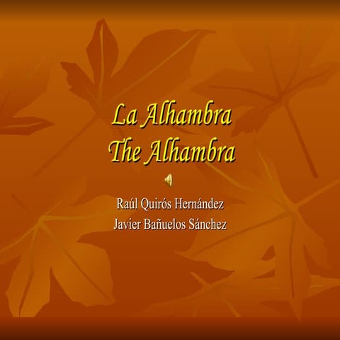 La Alhambra | PPT