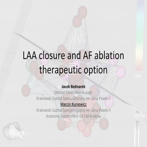 LAA ligation and ablation - dr Marcin Kuniewicz | PPT