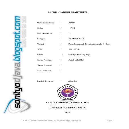 La Ap 2 B Pert2 Sonityo Pdf