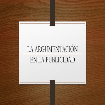 "LA ARGUMENTACIÓN EN LA PUBLICIDAD".pptx