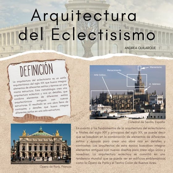 Eclecticismo Arquitectura Libro El Eclecticismo (historia De La