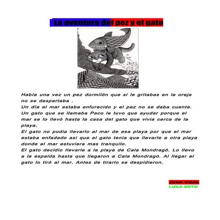 La aventura del pez y el gato | ODT