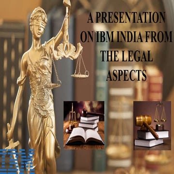 Legal Aspects of Business (IBM) | PPTX
