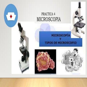 PREPARACION DE MUESTRAS PARA SU OBSERVACION AL MICROSCOPIO OPTICO | PPTX