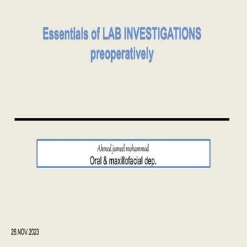 Lab. investigations in oral surgery.seminar.pptx