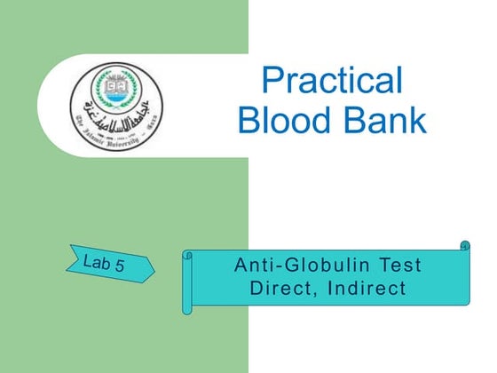 blood group du testing | DOCX