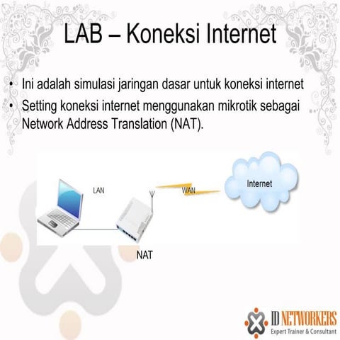 Mikrotik MTCNA Materi Lab - Konkesi WAN. | PPT