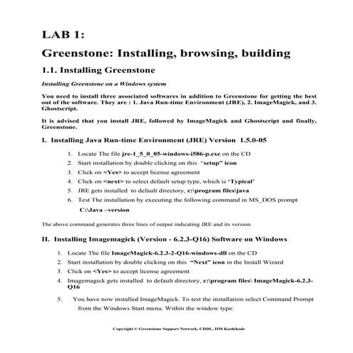 Lab01 installing-browsing-building | PDF