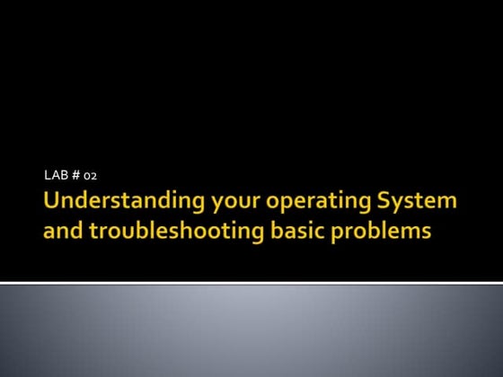 linux.pptx | Operating Systems | Computer Software and Applications