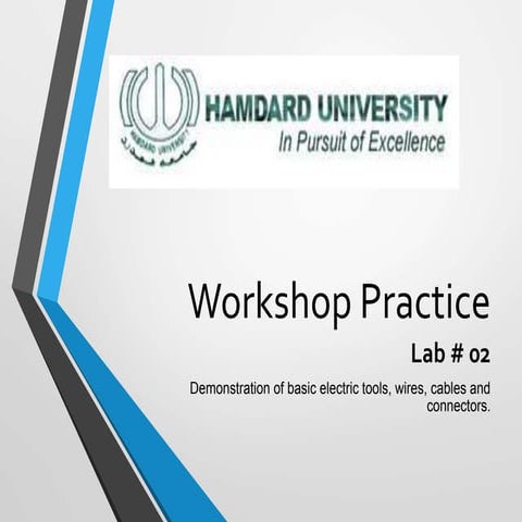 Lab # 02 Workshop Practice.pptx