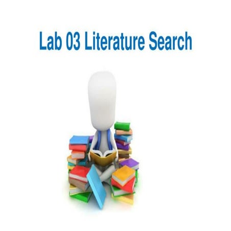 Lab 03 Literature Search | PDF
