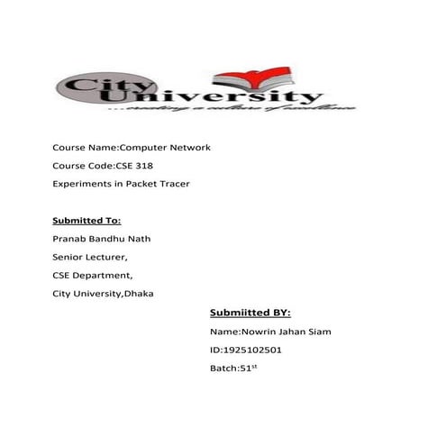 Lab1 | PDF | Computer Networking | Computing