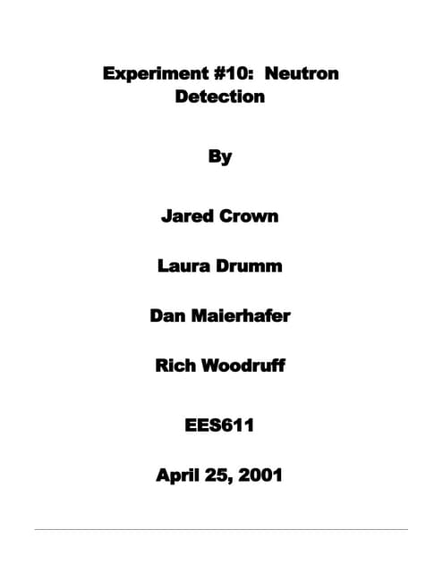 The Photoelectric Effect lab report | PDF