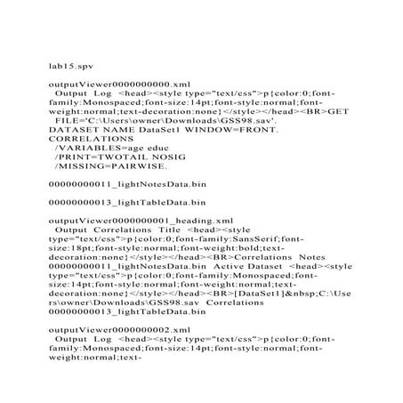 lab15.spvoutputViewer0000000000.xml Output Log heads.docx