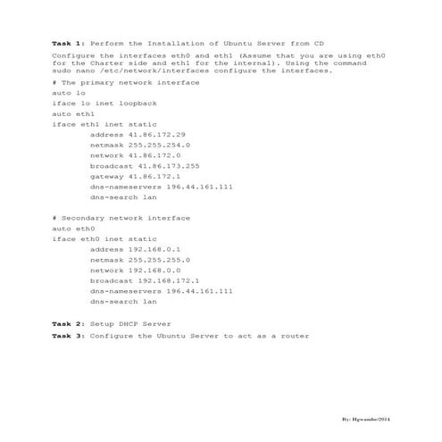 Lab1 dhcp-server | PDF | Computer Networking | Computing