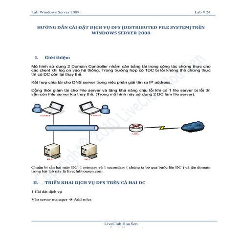 Lab 24 distribute file system | PDF