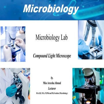 DPT - Microbiology - II (Compound Microscope) | PPT