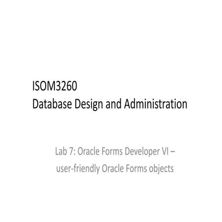 database forms objects(database) | PPT
