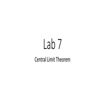 Lab7 | PPTX | Physics | Science