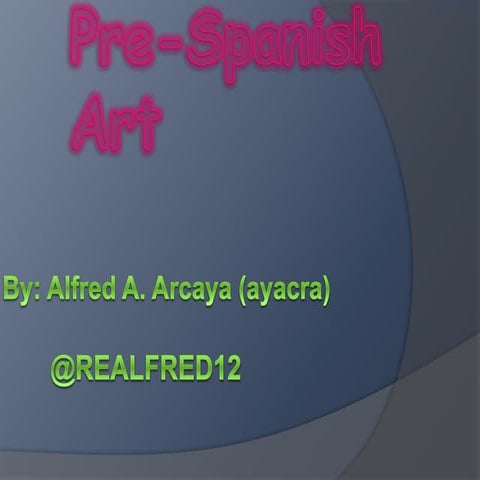 Pre spanish period in the philippines | PPTX