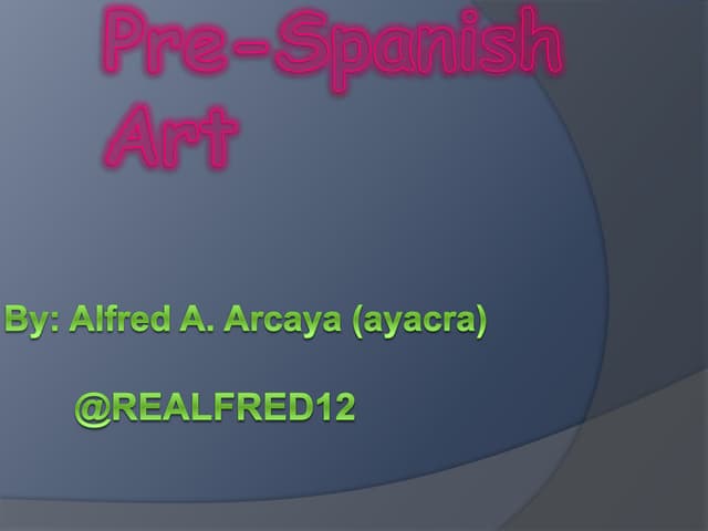 Filipino culture before spanish colonization | PPTX