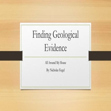 Lab/field assignment | PPTX