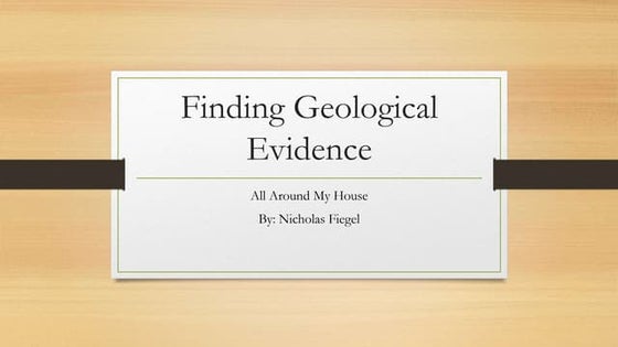 Lab/field assignment | PPT