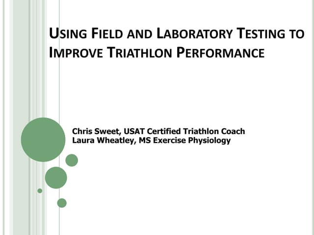 VO2 Testing | PDF