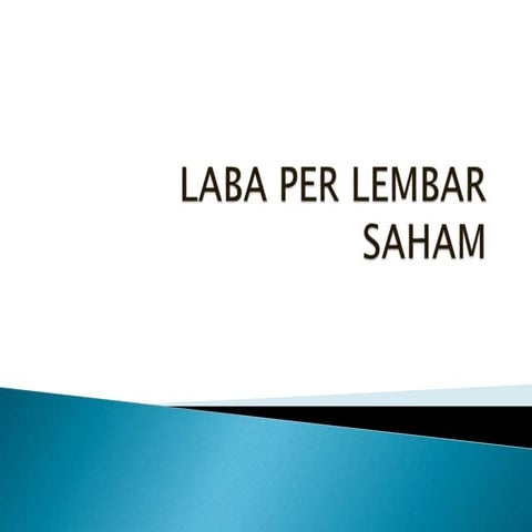 LABA PER LEMBAR SAHAM Dalam negeri Indonesia.pptx