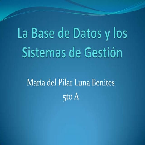Diseño de base de datos | PDF