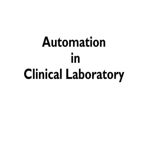 Lab Automation Final Versionpptx 