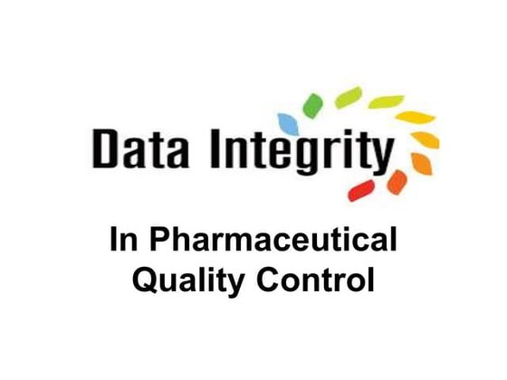 Data integrity & ALCOA+ | PPTX | Databases | Computer Software and ...