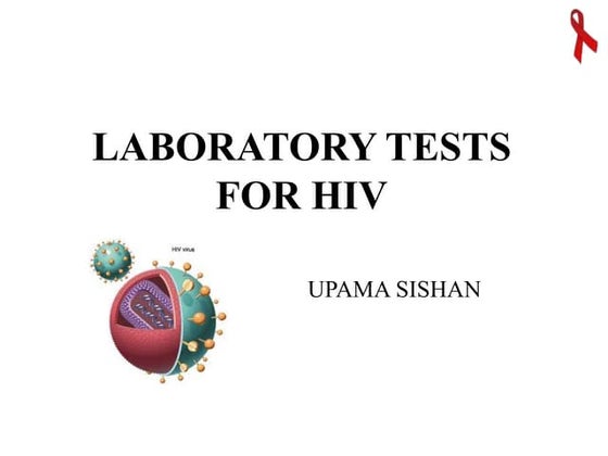 Laboratory diagnosis of HIV | PPT