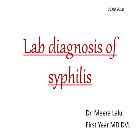 LAB DIAGNOSIS OF SYPHILIS.pptx