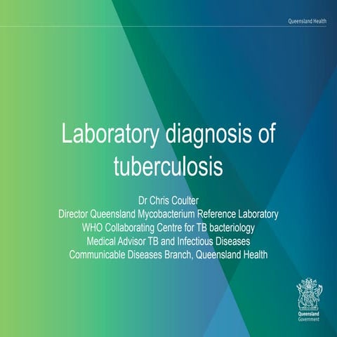 laboratory diagnosis of tuberculosis 2022 | PPT