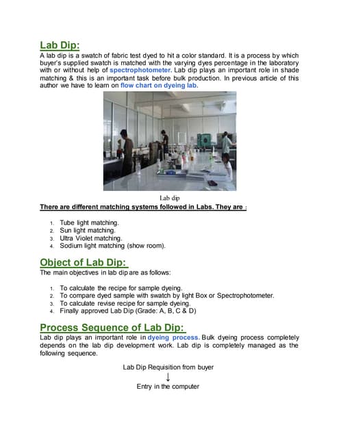 datacolor spectrophotometer working procedure | PDF