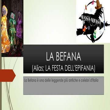 La befana (epifani) | PPT