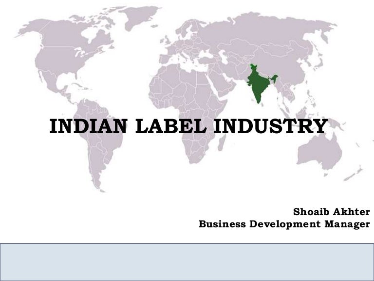 Indian Label industry