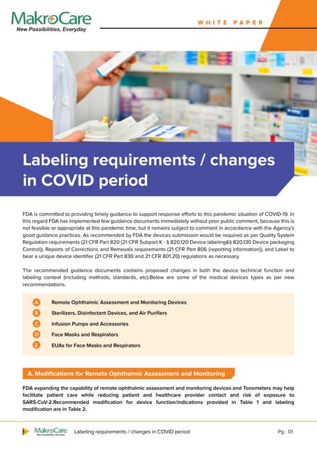 Medical Device Labeling: A Key Requirement For 510k.docx