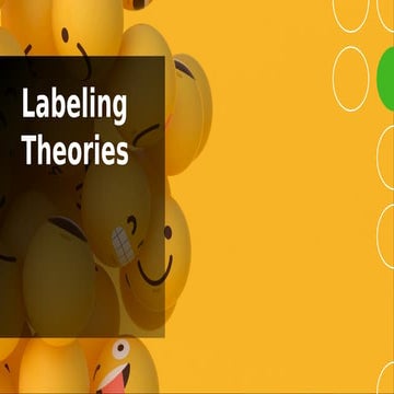 Chapter 14: Concept of Labeling Theories | PPT