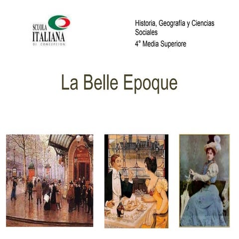 La belle epoque | PPTX