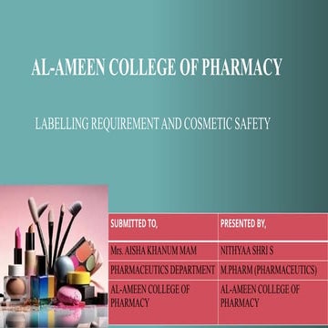 labelling requirement and cosmetic safety.pptx