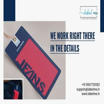 Labelme | Custom Woven Clothing Labels | PPTX