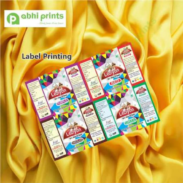 Fast and Reliable Label Printing in Delhi | Abhiprints | PDF