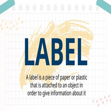 materi kelas 9 semester ganjil tentang label | PPTX