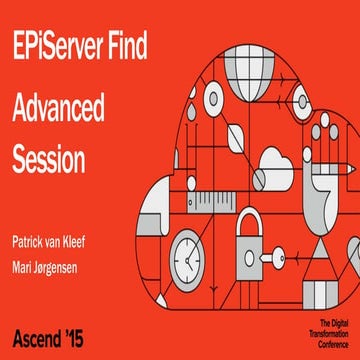 Lab EPiServer Find - Advanced developer scenarios | PPTX